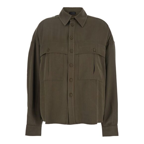 THE ANDAMANE | Sweaters | The Andamane Women Vania Brown Shirt With ...
